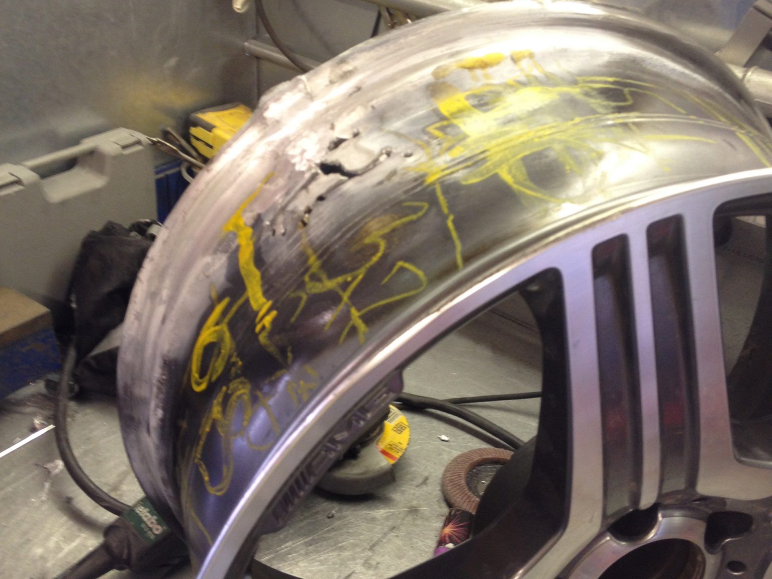 Damaged Alloy Wheel Repair - TRS UK